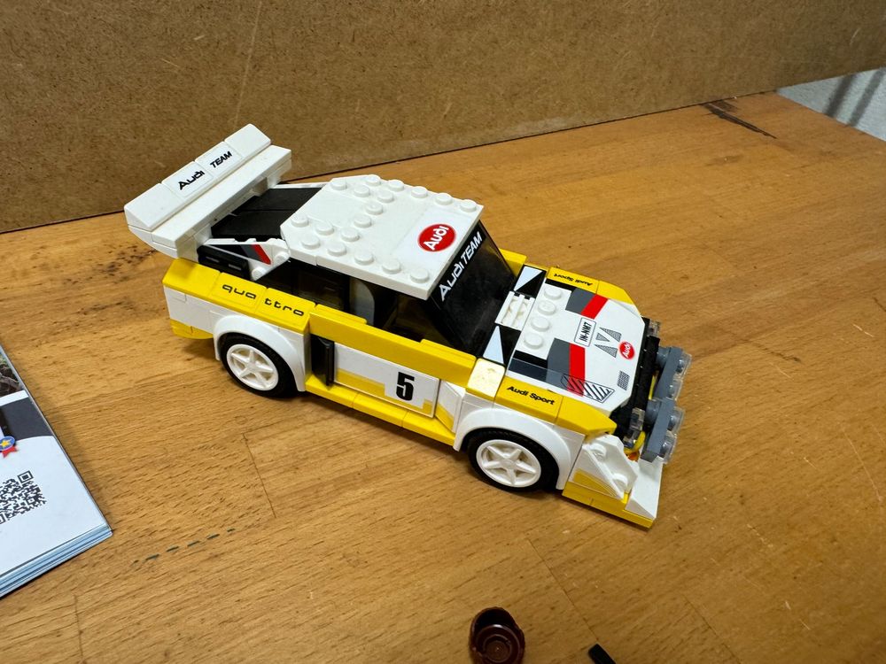 Lego 76897 Speed Champions 1985 Audi Sport quattro S1 | Kaufen auf Ricardo