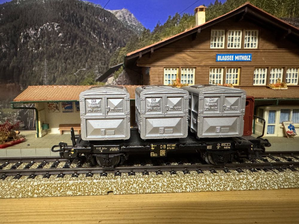 Märklin H0 4614 - DB Behälterwagen Von Haus zu Haus 012 200 (Gebraucht ...