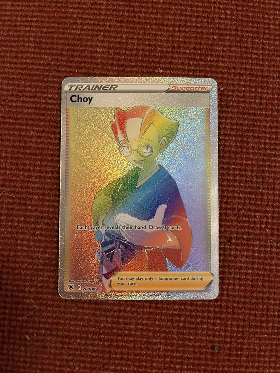 Original Pokémonkarte Choy Rainbow (Neu (gemäss Beschreibung)) in ...