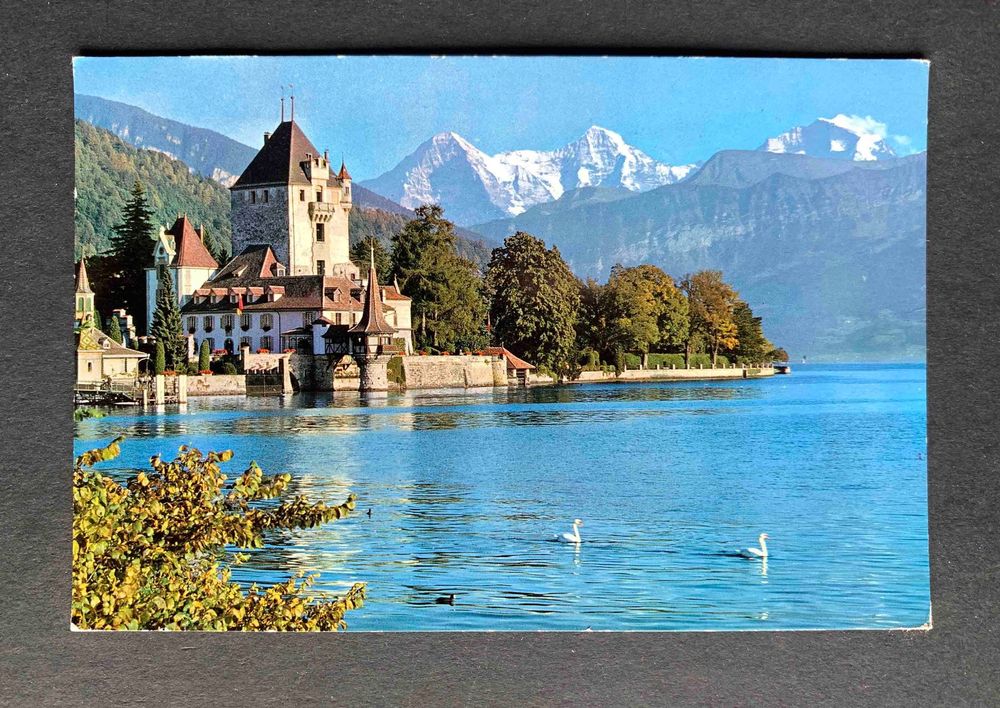 AK Schloss Oberhofen am Thunersee gelaufen (Gebraucht) in Goldau für CHF 4 – mit Lieferung auf ...