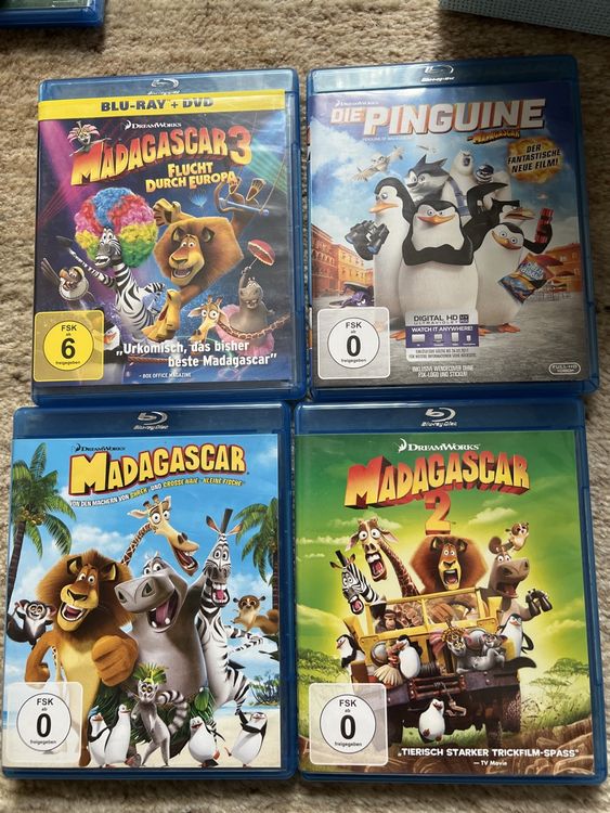 Madagaskar DVD Sammlung (Gebraucht) in Wolfwil für CHF 5 – mit ...