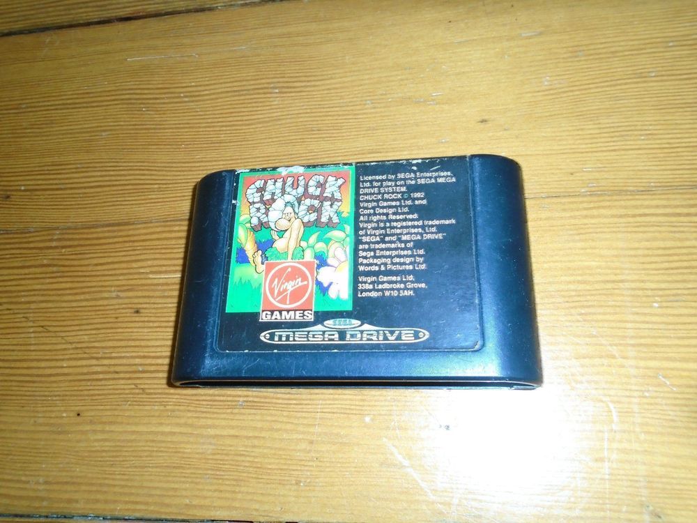 Chuck Rock MEGA DRIVE (Gebraucht) in Olten für CHF 9.9 – mit Lieferung ...
