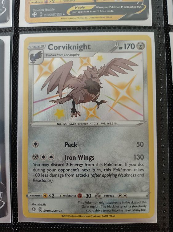 Shiny Corviknight - Pokemon Englisch | Kaufen auf Ricardo