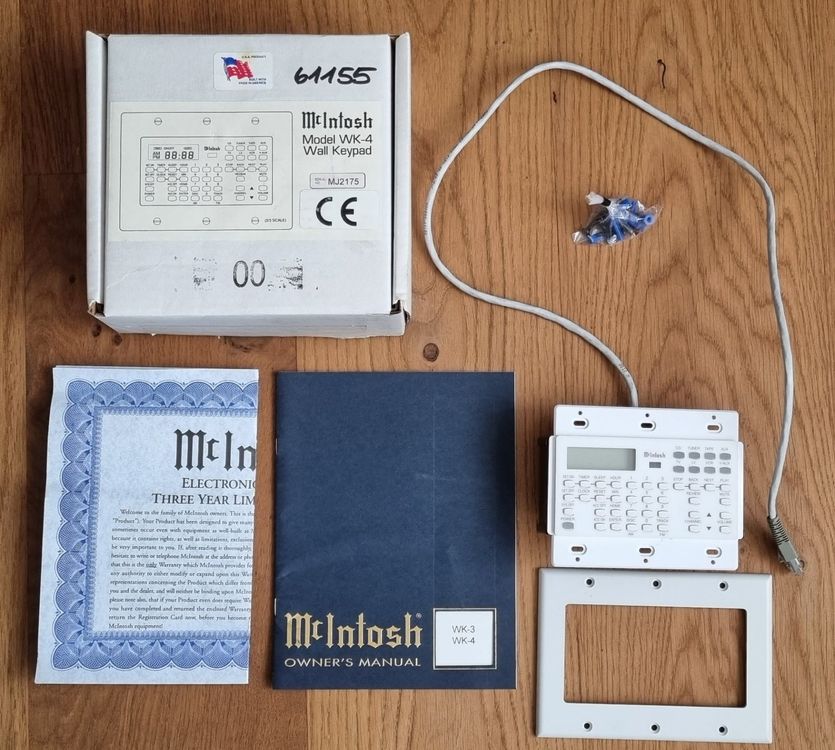 McIntosh Wall Keypad WK-4 (Gebraucht) in Langendorf für CHF 32 – mit ...