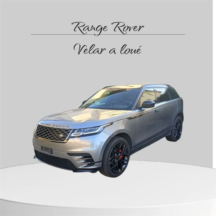 Location de voiture Range Rover Velar R Dynamique (Gebraucht) in ...