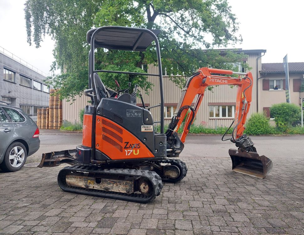 Bagger Hitachi Zaxis 17U (Gebraucht) in Grüningen für CHF 14500 – nur ...