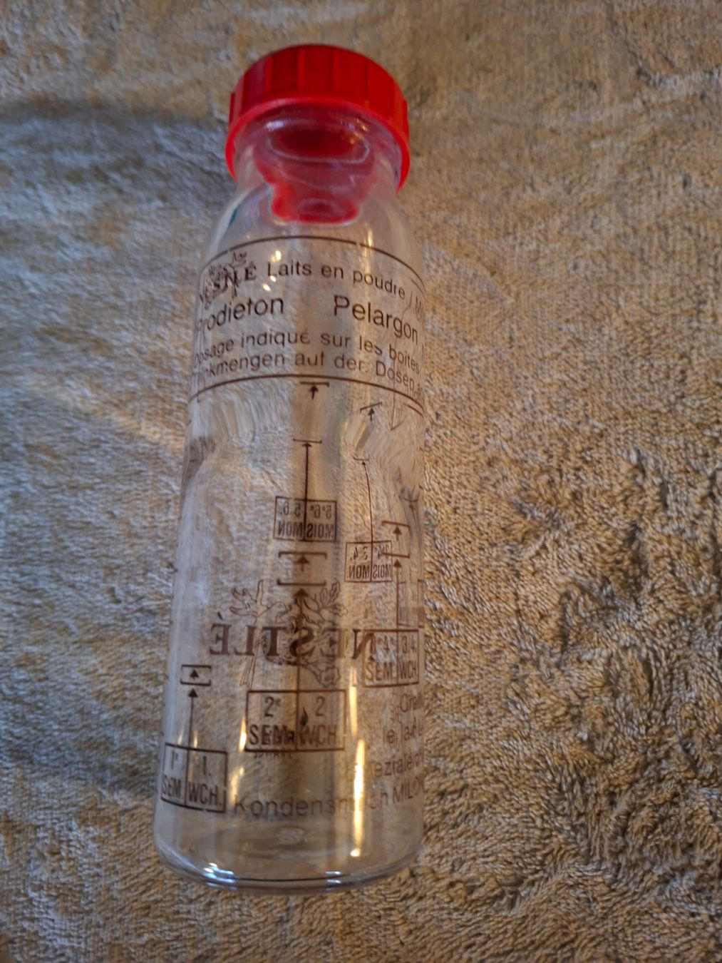 Nestlé Babyflasche Pyrex, Vintage, für Sammler, Top Zustand (Gebraucht ...