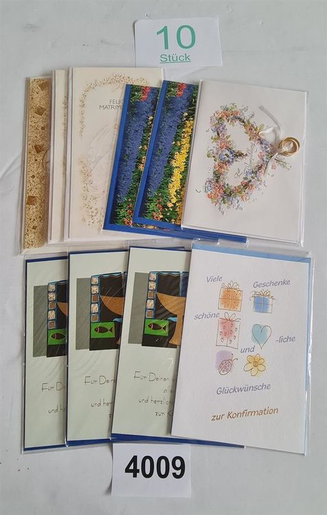 10 Karten komplett NEU wie auf Foto (Neu und originalverpackt) in Wolfhalden für CHF 1 – mit ...