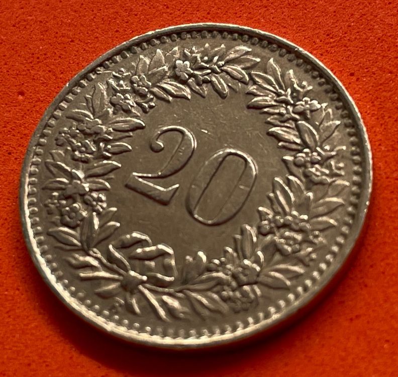 'Historisches Symbol der Neutralität': 20 Rappen von 1943 | Kaufen auf Ricardo