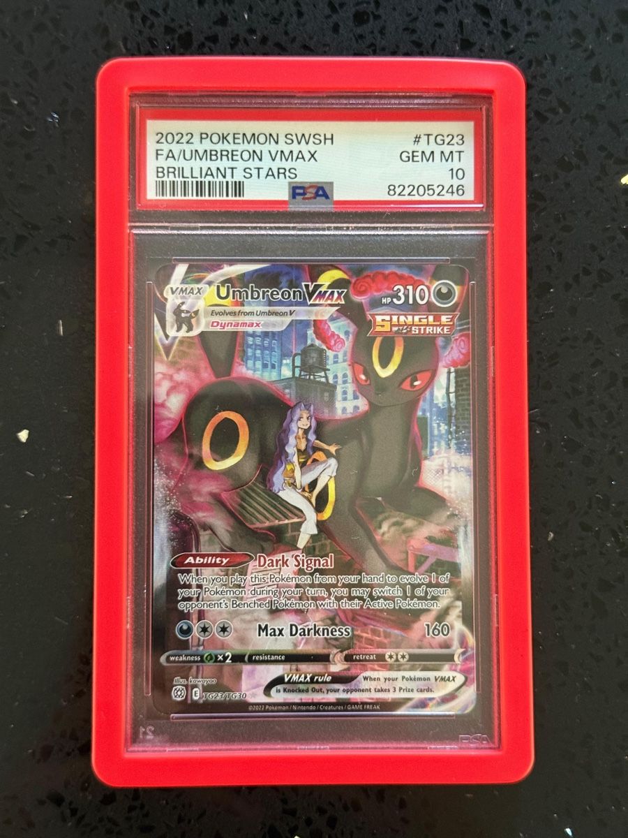 Pokémon Umbreon VMax TG023 PSA 10 (Nuovo (secondo la descrizione)) a ...