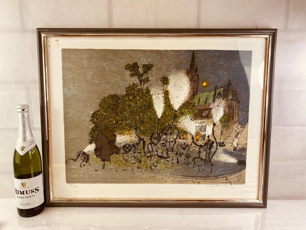 Marco Richterich Org. Litho Sig. um 1929 (Gebraucht) in Neuhausen am Rheinfall für CHF 100 – mit ...