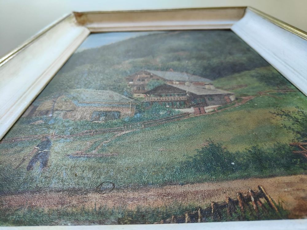 Ancien tableau Frédéric Théodore Renkewitz fils Suisse Nyon (Gebraucht) in Tramelan für CHF 80 ...