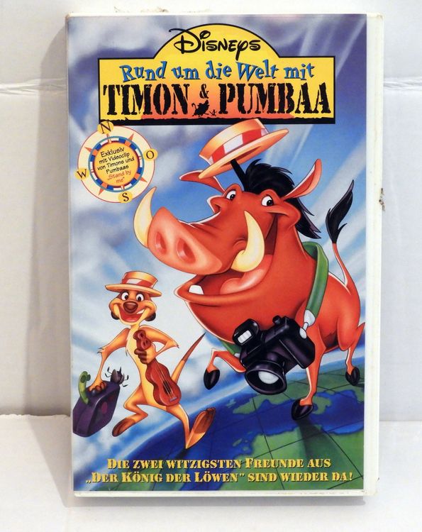 Walt Disney VHS Videokassette Timon & Pumbaa, Hologramm ! | Kaufen auf ...
