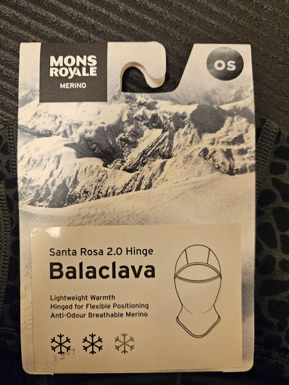Mons Royale Merino Santa Rosa Balaclava Gr. OS (Neu und ...