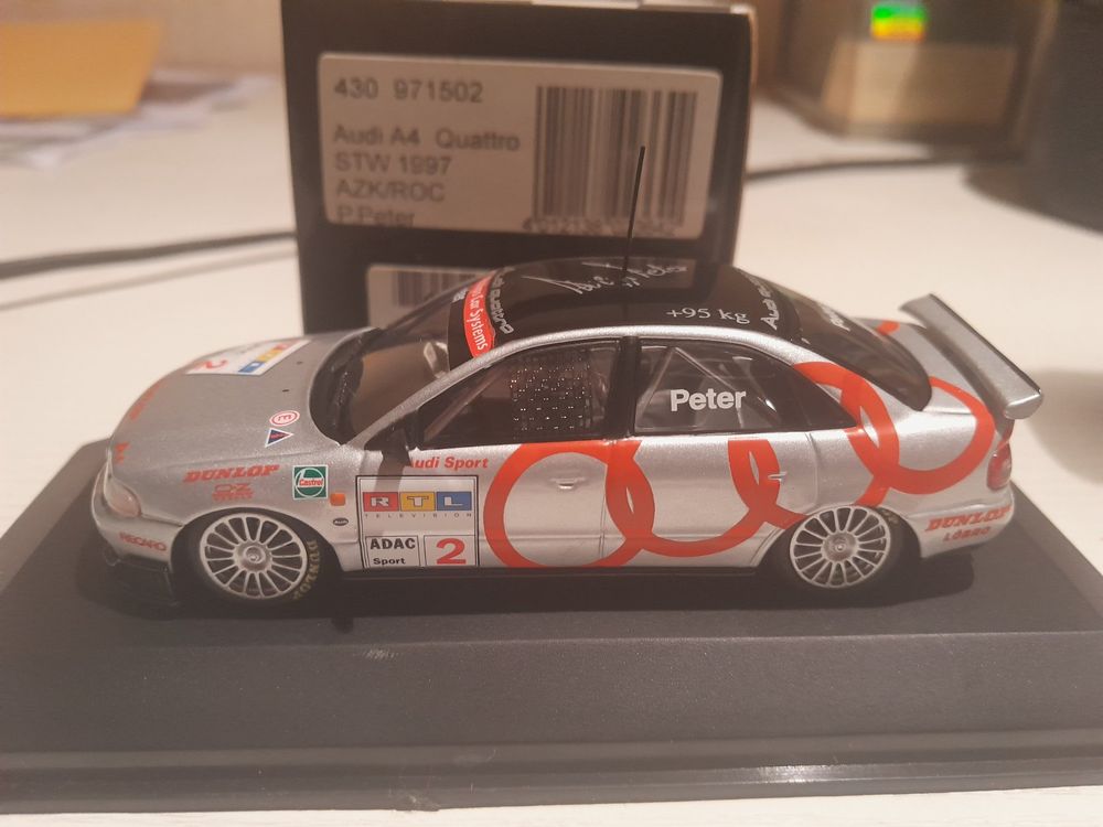 Audi A4 STW 1997 (Peter) Minichamps 1:43 N° 430 971502 (Neu und ...