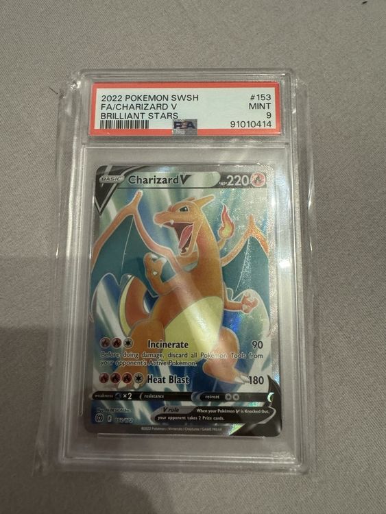PSA 9 Charizard V Full Art (Neu (gemäss Beschreibung)) in für CHF 48 ...
