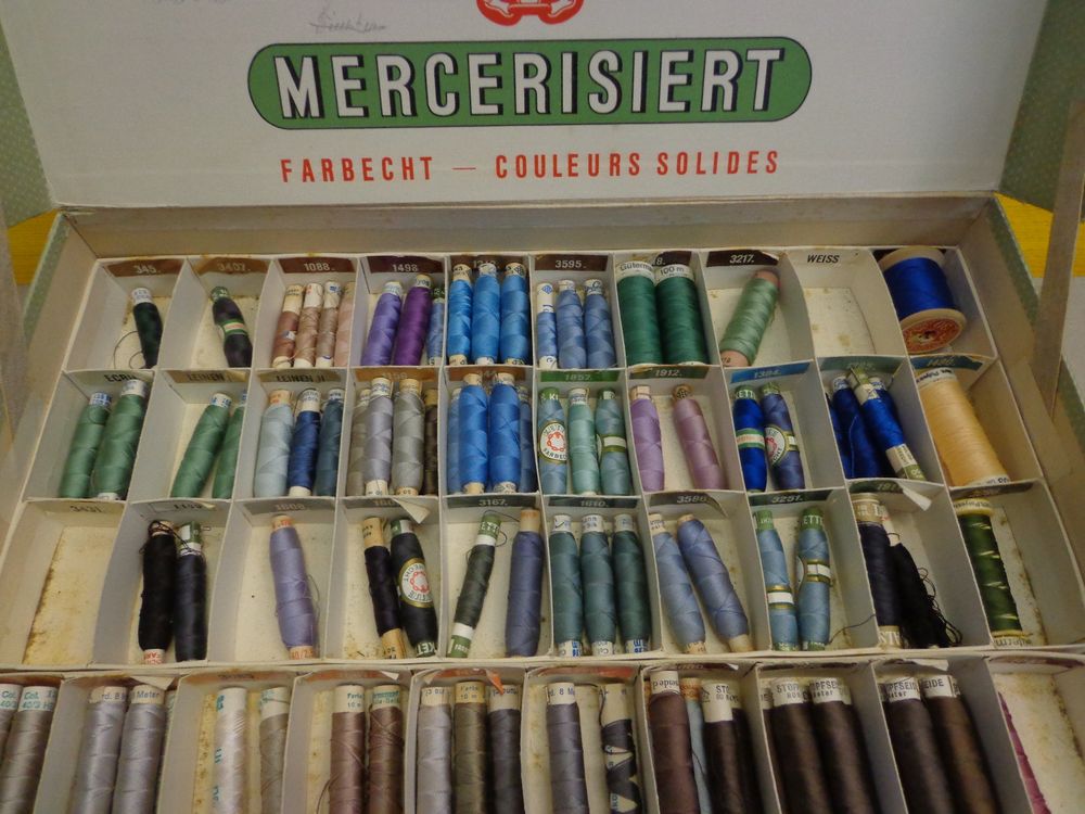 Alte Merceri Fadenbox mit diversen Faden / Deko (Gebraucht) in Zofingen ...