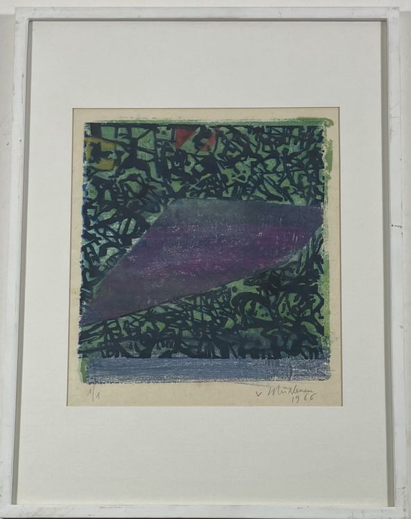 Max Rudolf von Mühlenen Holzschnitt Handsigniert - Unikat (Gebraucht) in Root für CHF 320 – mit ...