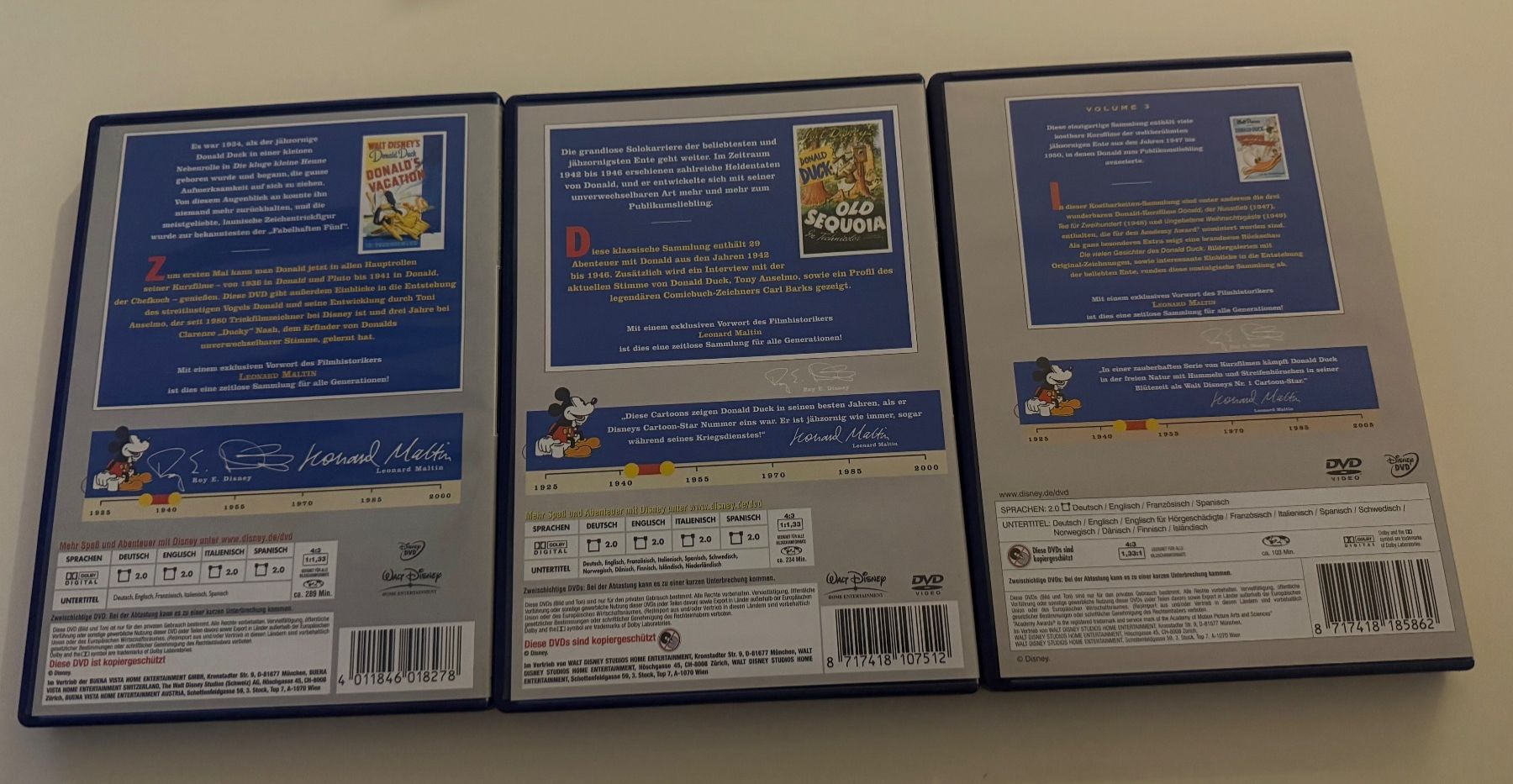Donald Duck Collection - 80. Geburtstag - DVD Box Set! (Gebraucht) in ...