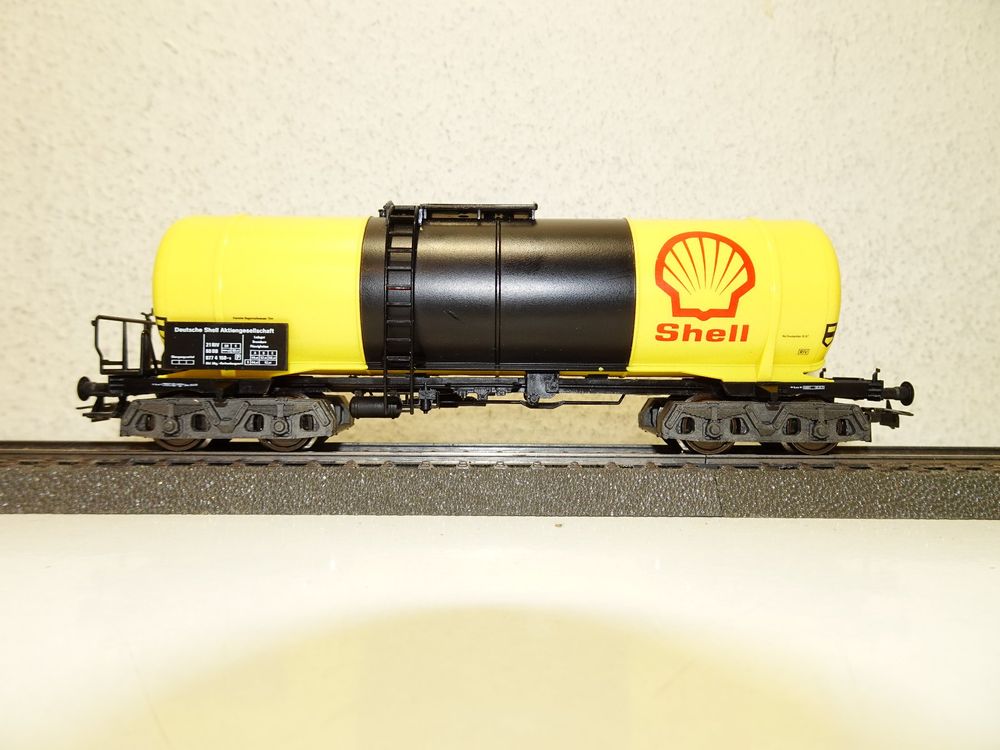 Fleischmann Güterwagen Kesselwagen Shell DB 150-5 HO (9) (Neu (gemäss ...