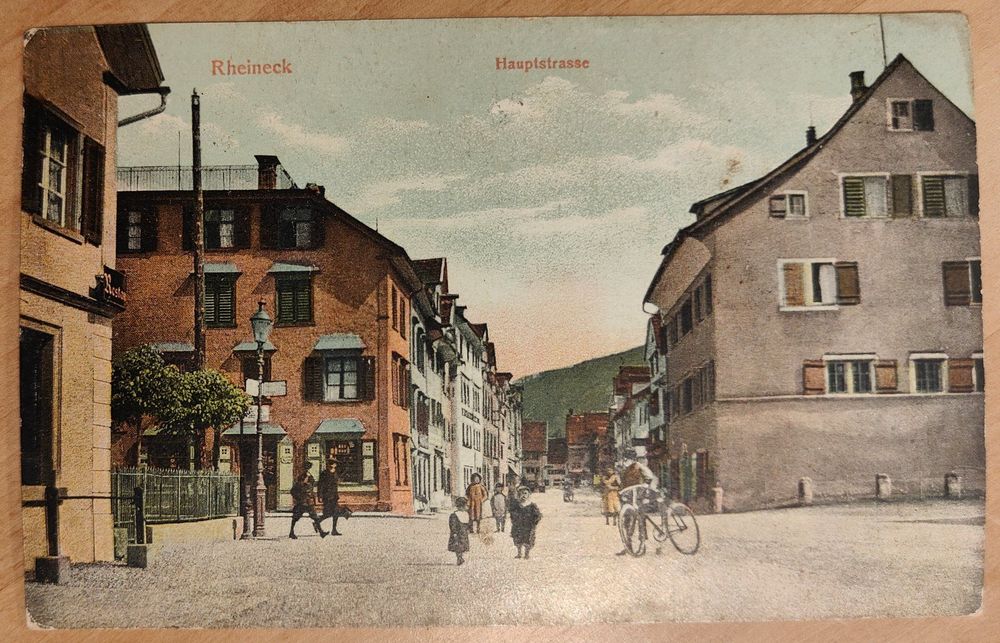 Rheineck Hauptstrasse um 1920 (Gebraucht) in St. Erhard für CHF 13.5 ...
