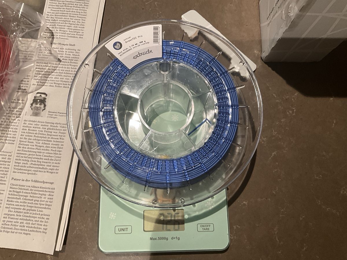 Extrudr GreenTEC Pro Navy Blue, 3D Drucker Filament (Gebraucht) in ...