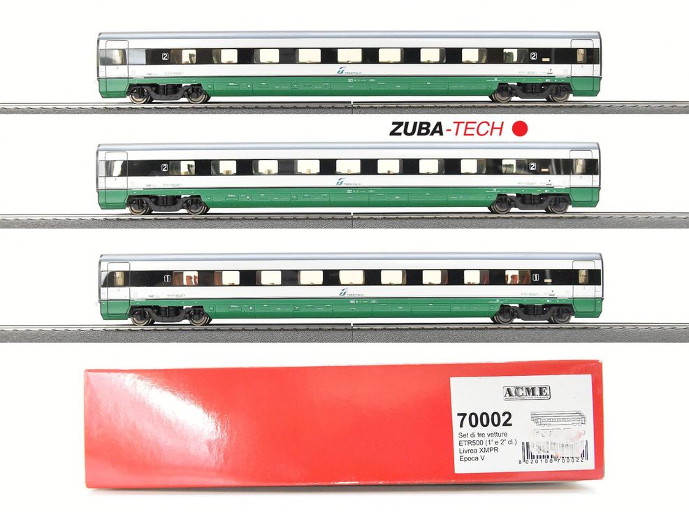 ACME 70002 ETR 500 Zusatzwagen-set 3tlg FS, H0 GS mit OVP | Kaufen auf ...