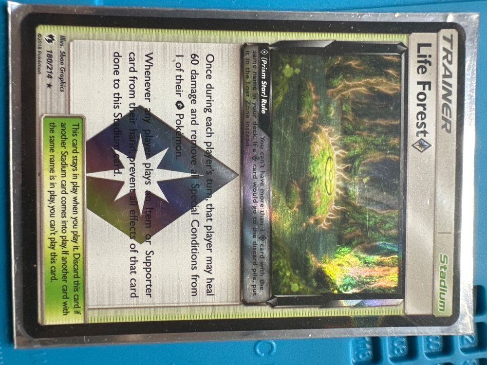 Pokemon Prisma Card Life Forest (Neu (gemäss Beschreibung)) in Embrach ...