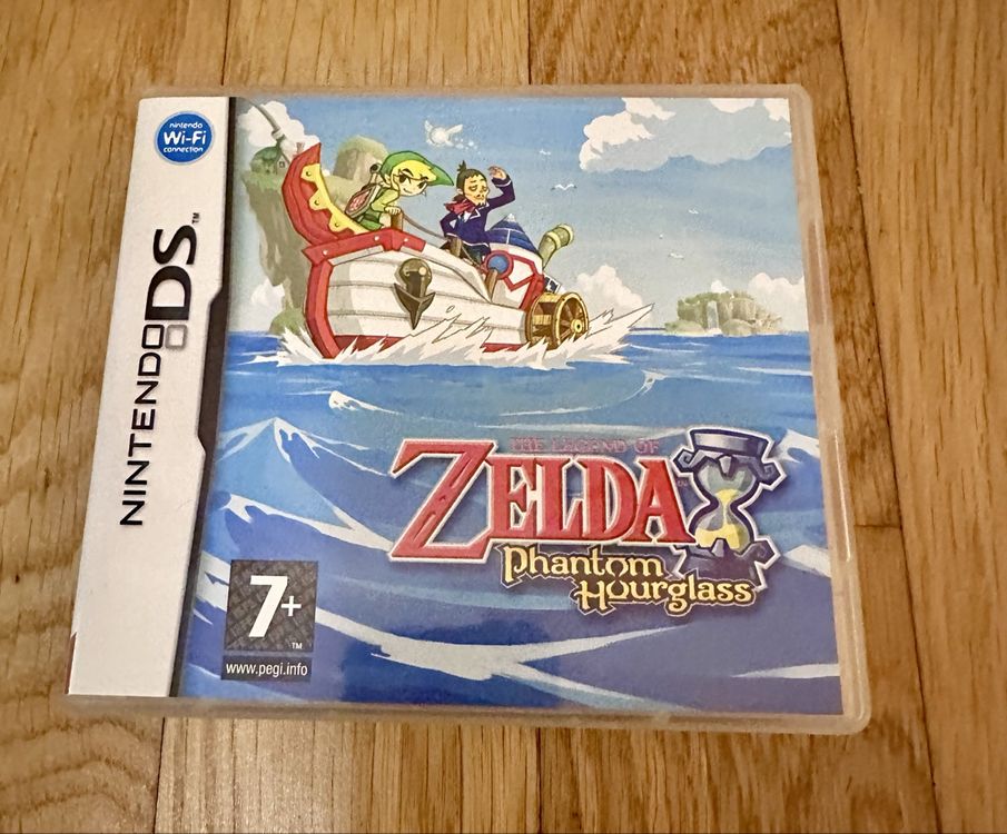 Zelda: Phantom Hourglass - Nintendo DS mit OVP und Anleitung (Gebraucht ...