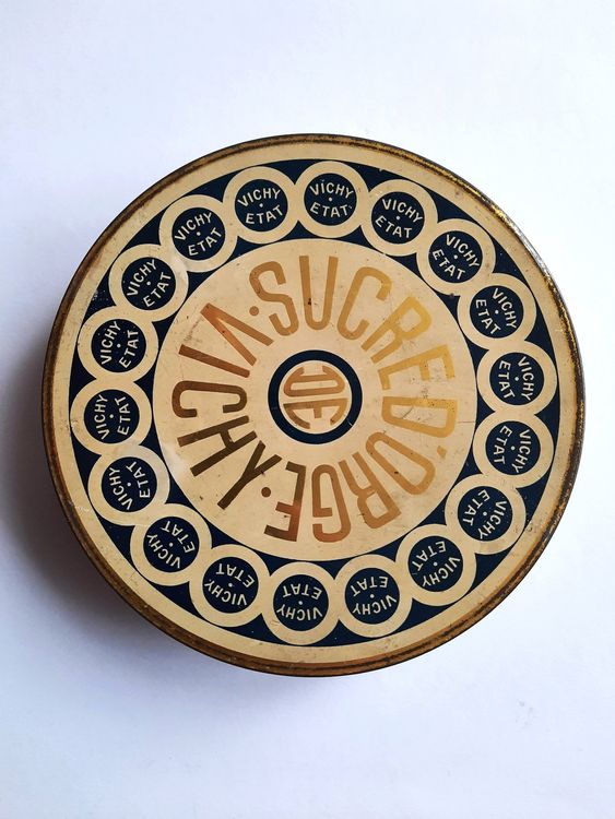 Original Sucre D'Orge Vichy Bonbon Dose 30er Jahre (Gebraucht) in für ...