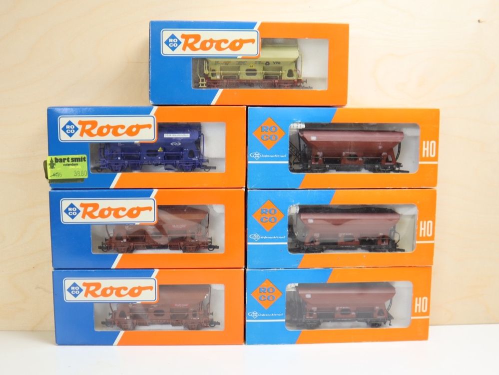 ROCO 7 x DB Kieswagen - 46425 / 4335 und mehr - H0 | Kaufen auf Ricardo