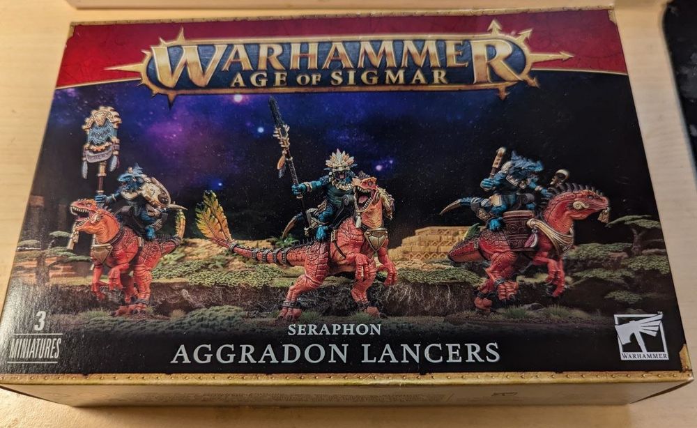 Aggradon lancers, Warhammer Age of Sigmar, Seraphon (Neu (gemäss ...
