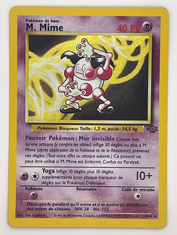 M. Mime 6/64 Holo Rare Pokémon Jungle | Kaufen auf Ricardo