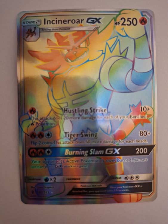 Incineroar GX Karte | Kaufen auf Ricardo