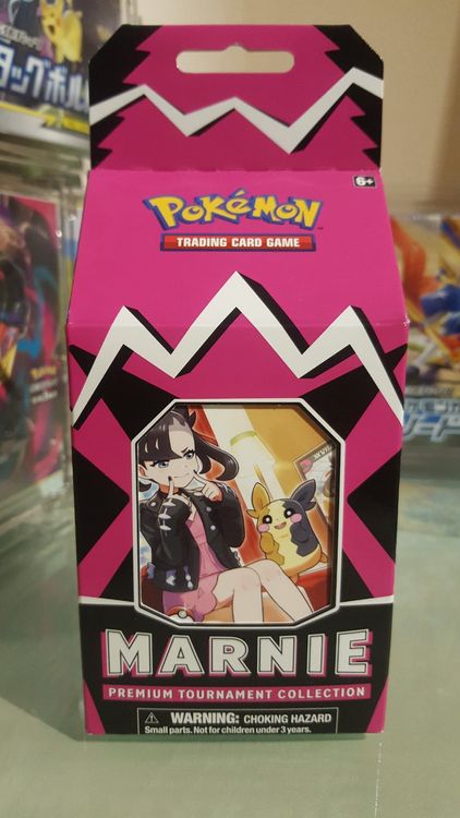 Pokémon Marnie Premium Tournament Collection Box - Englisch (Neu ...