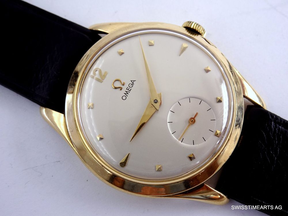 OMEGA 18K 1950 HANDAUFZUG KAL.265 REF.2619 RARITÄT (Gebraucht) in ...