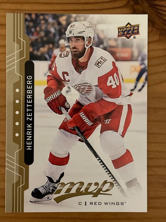 NHL #40 Henrik Zetterberg Detroit Red Wings Ex EV Zug (Gebraucht) in ...