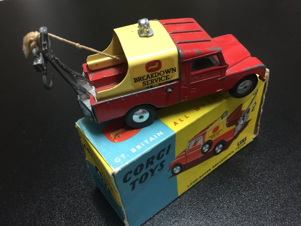 Corgi Toys - 417 Land-Rover Breakdown Truck - OVP Original (Gebraucht ...