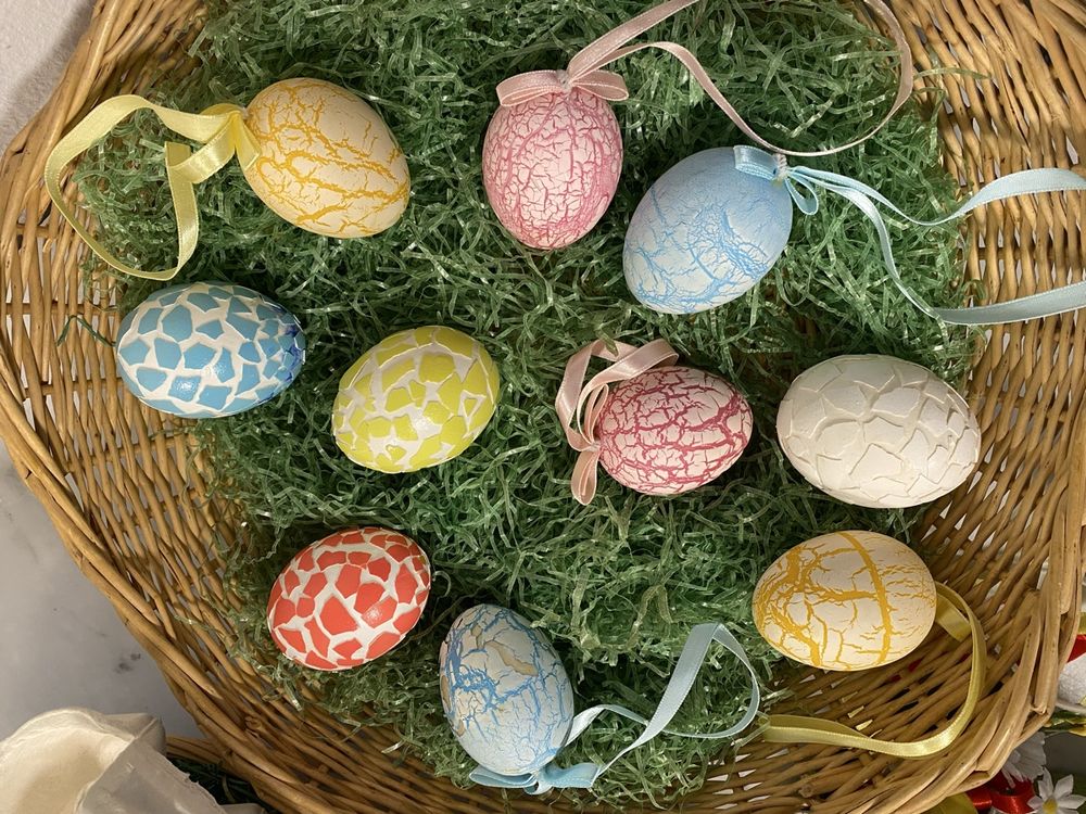 10x Osterdeko echte Eier (leer), Deko Ostern (Gebraucht) in Flawil für ...