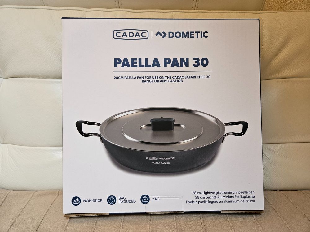 CADAC Dometic Paella Pfanne mit Deckel PAN 30 _ neuwertig | Kaufen auf ...