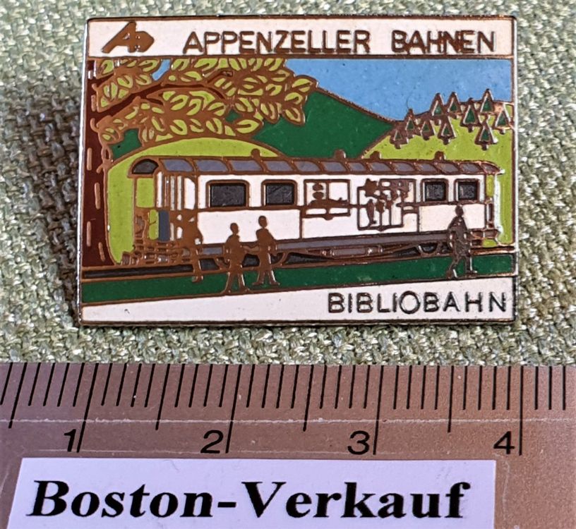 B254 - Pin Appenzeller Bahnen Bibliobahn (Gebraucht) in Reinach BL für CHF 1.5 – mit Lieferung ...