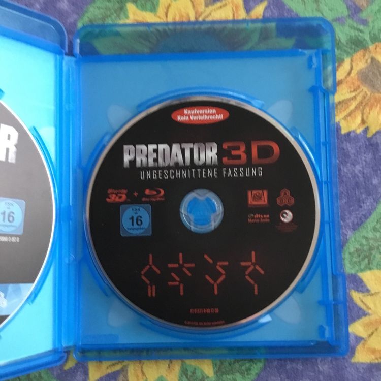📀 Predator Blu Ray 3D + 2D - 2 Disc Uncut 📀 (Neu (gemäss Beschreibung)) in Blauen für CHF 19.9 ...