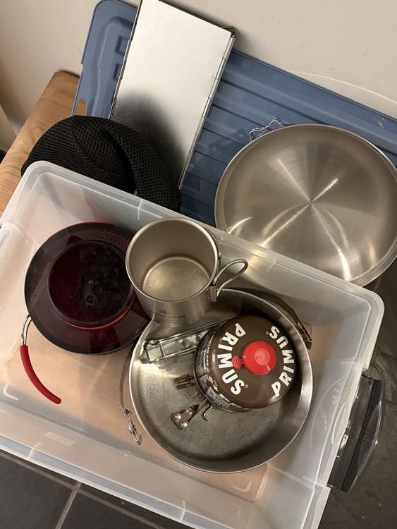 Komplettes Camping Kocherset: Primus, Snow Peak, Top! (Gebraucht) in ...