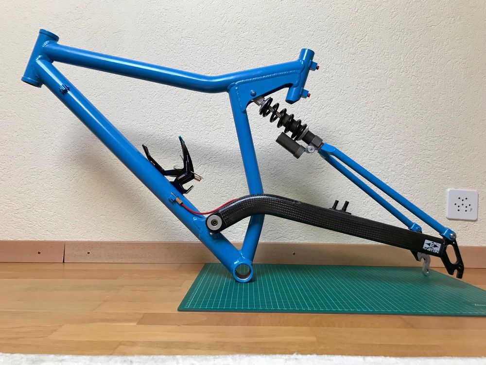 RETRO! Cadre MTB fully Proflex 957 Pro / Alu & Carbon / 47cm | Kaufen ...
