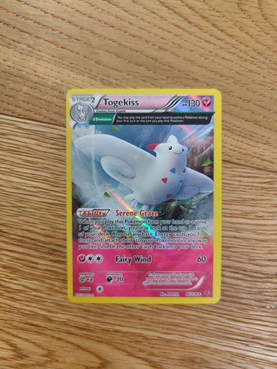 Pokemon Togekiss Fullart XY Roaring Skies holo (Neu (gemäss Beschreibung)) in Winterthur für CHF ...