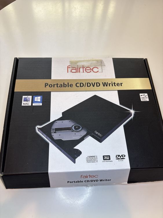 Fairtec Portable CD/DVD Writer -in Box - wie auf Bild (Gebraucht) in ...