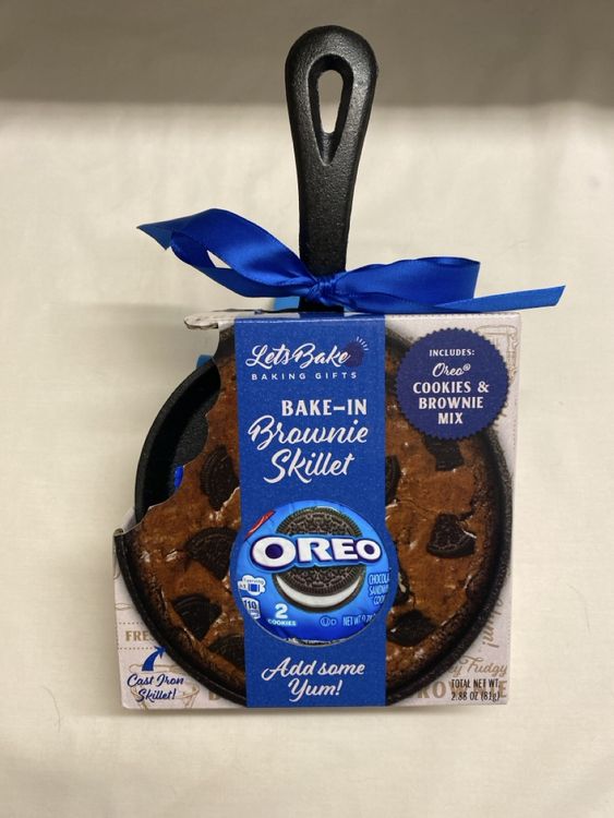 New Oreo Cast Iron Skillet Baking Gift Set Brownie Mix | Kaufen auf Ricardo