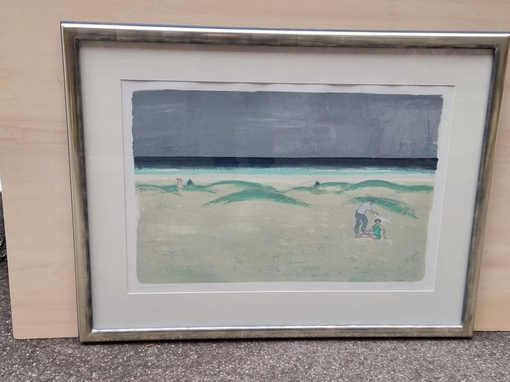 HANS POTTHOF LITHOGRAPHIE VON HAND SIGNIERT MIT RAHMEN (Gebraucht) in Gersau für CHF 399 – mit ...