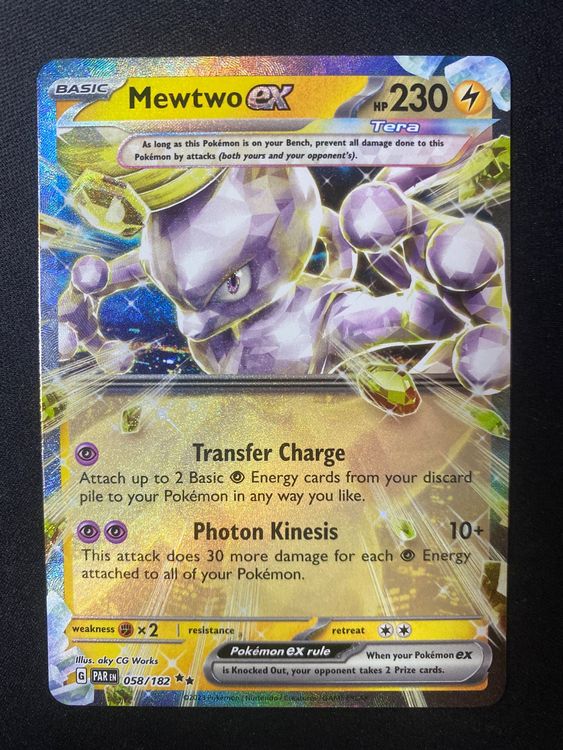 Mewtwo ex 58 - Mewtu - Paradox Rift - EN | Kaufen auf Ricardo