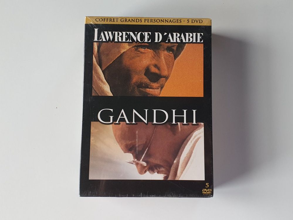 coffret de DVD Lawrence d'Arabie et Gandhi - neuf | Kaufen auf Ricardo